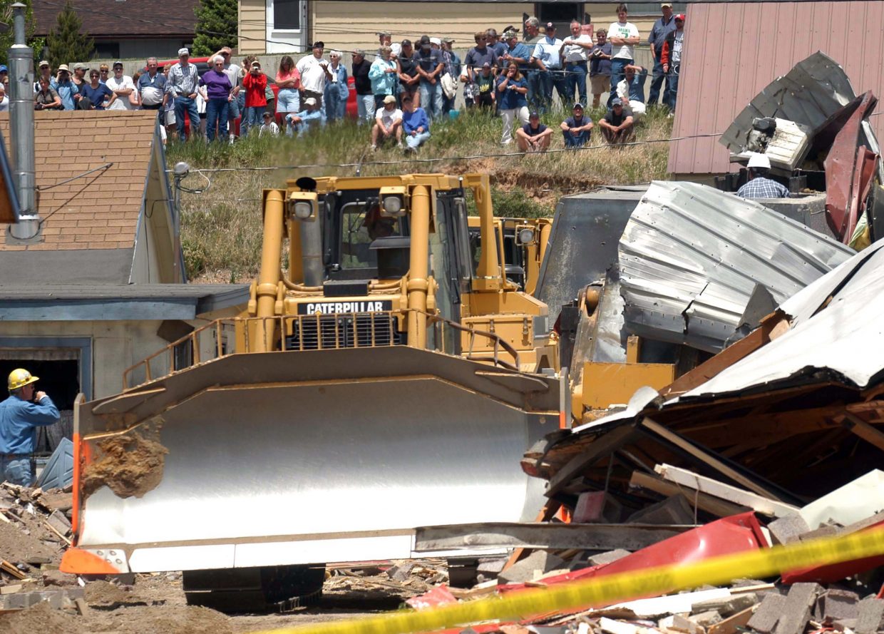 Photo gallery: Inside the bulldozer’s devastation | SkyHiNews.com
